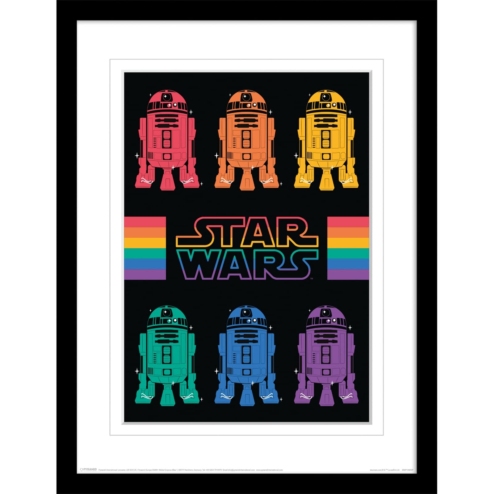 Star Wars Border Templates Small Black Frame, Small , Black , Frame