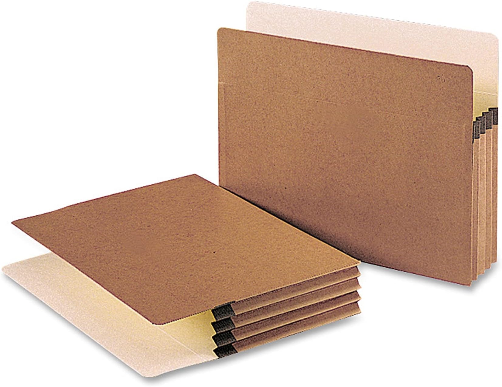 Amazon.com : Smead File Pocket, Straight-Cut Tab, Guide Height, 3-1/2 ...