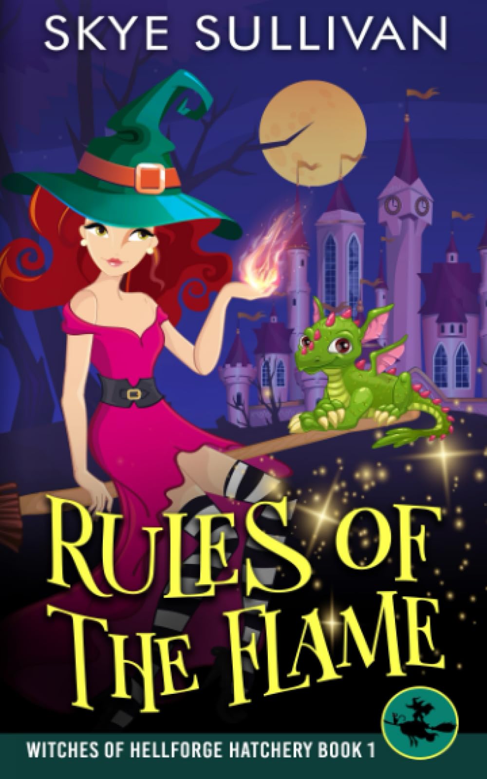 Amazon.com: Rules of the Flame: A Paranormal Cozy Mystery (Witches of Hellforge Hatchery Book 1 ...