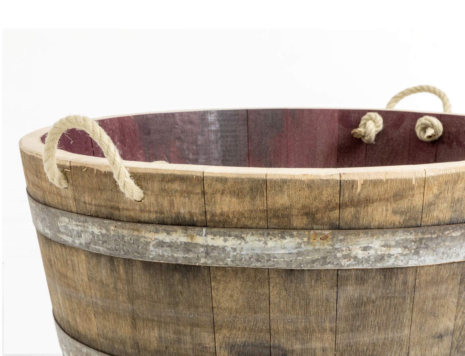 Wine Barrel Baskets Wine Barrel Wicking Planter – Wick And Grow