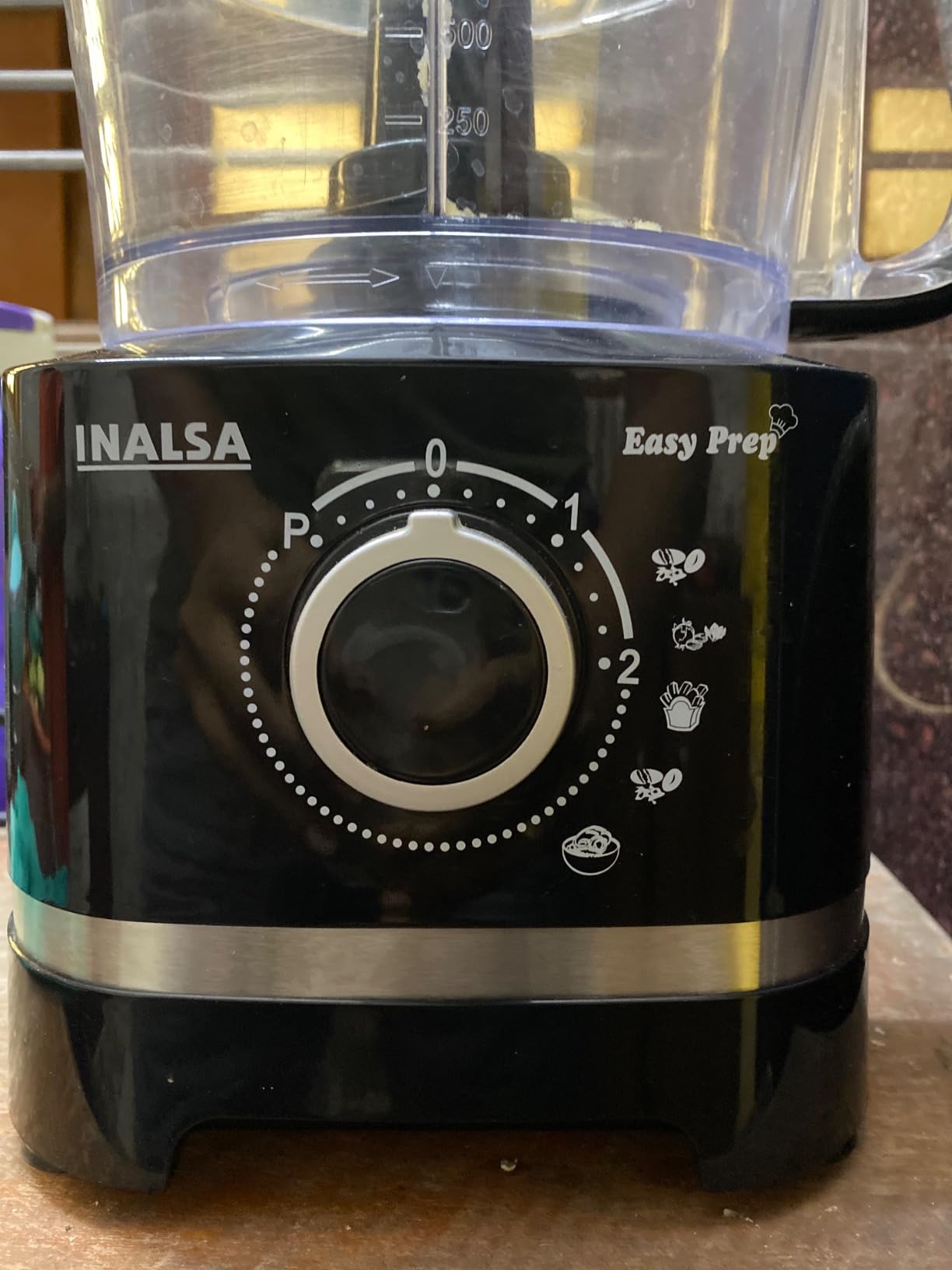 INALSA Food Processor for Kitchen with 800 W Copper Motor|1.4 L Main ...