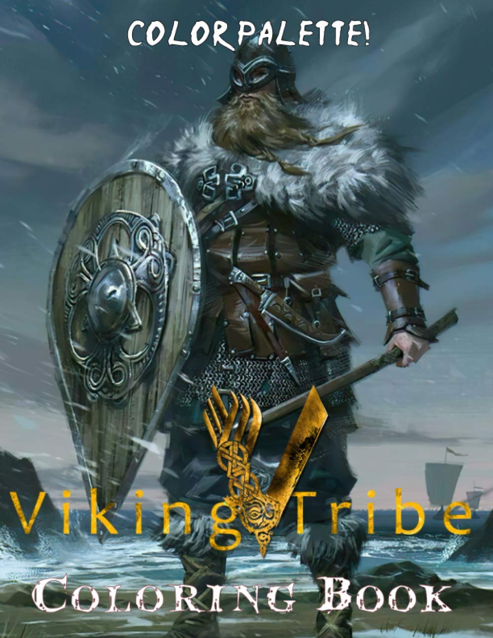 Buy Color Palette! - Viking Tribe Coloring Book: A Flawless Coloring ...
