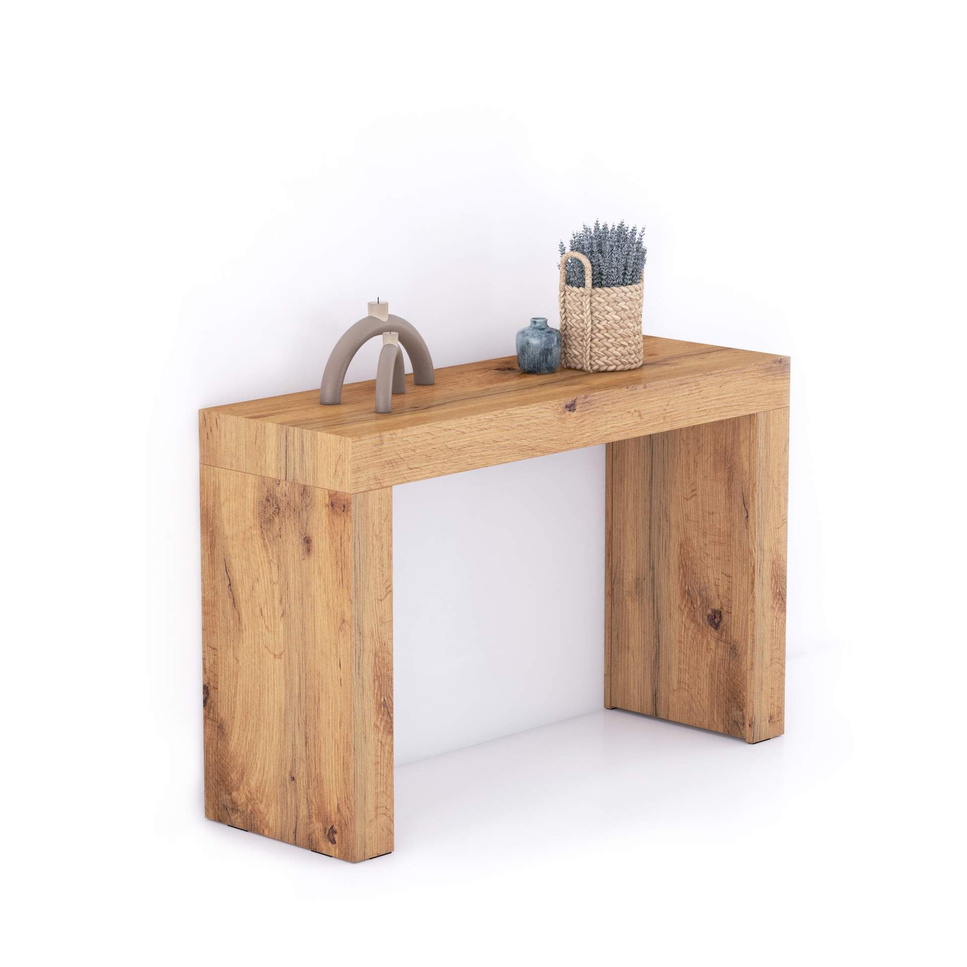 Mobili Fiver, Evolution Console Table 120x40, Rustic Oak, Made In Italy : Amazon.co.uk: Home ...