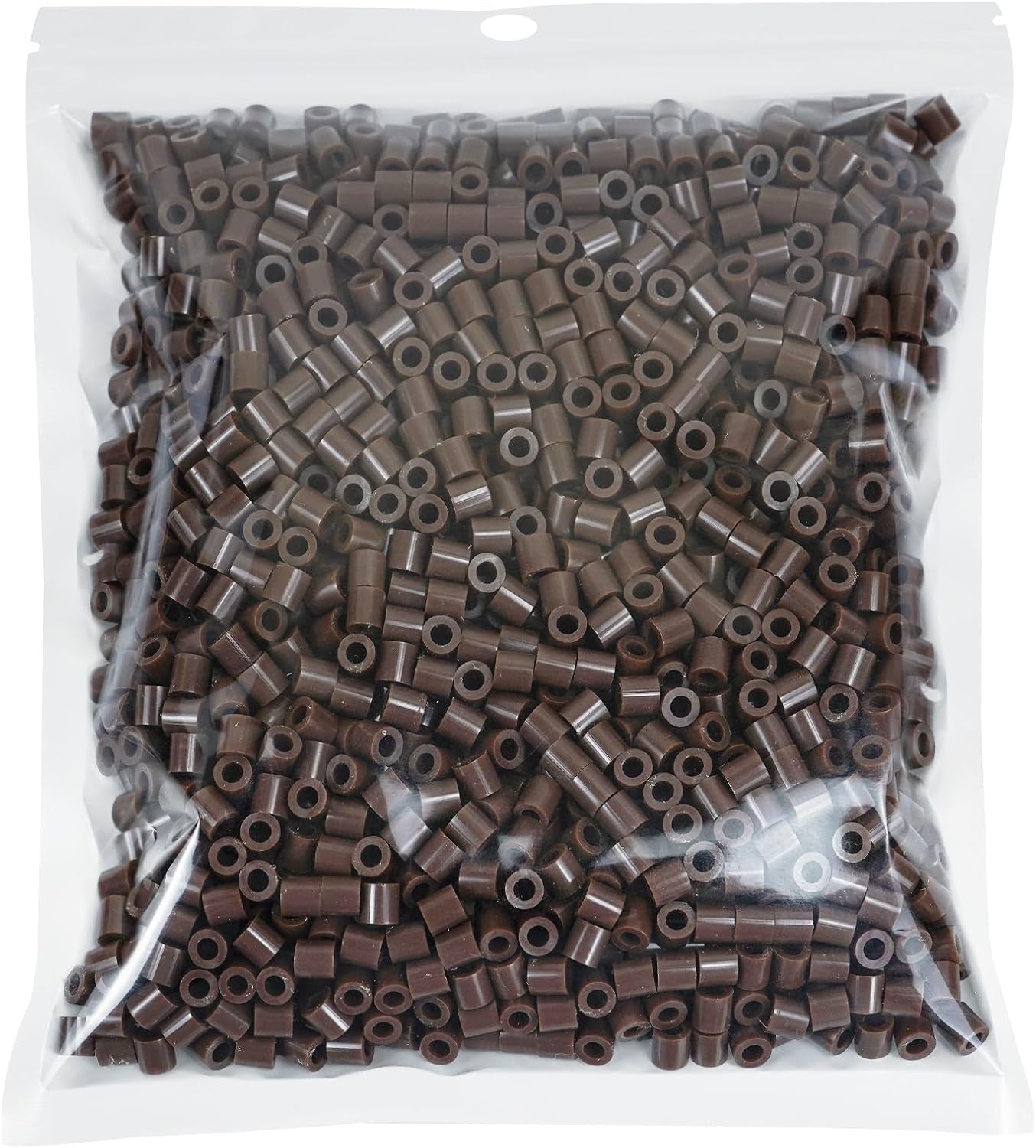 Amazon.com: Tcthbc Fuse Beads 2000 Pieces 5mm Brown Melty Iron Beads ...