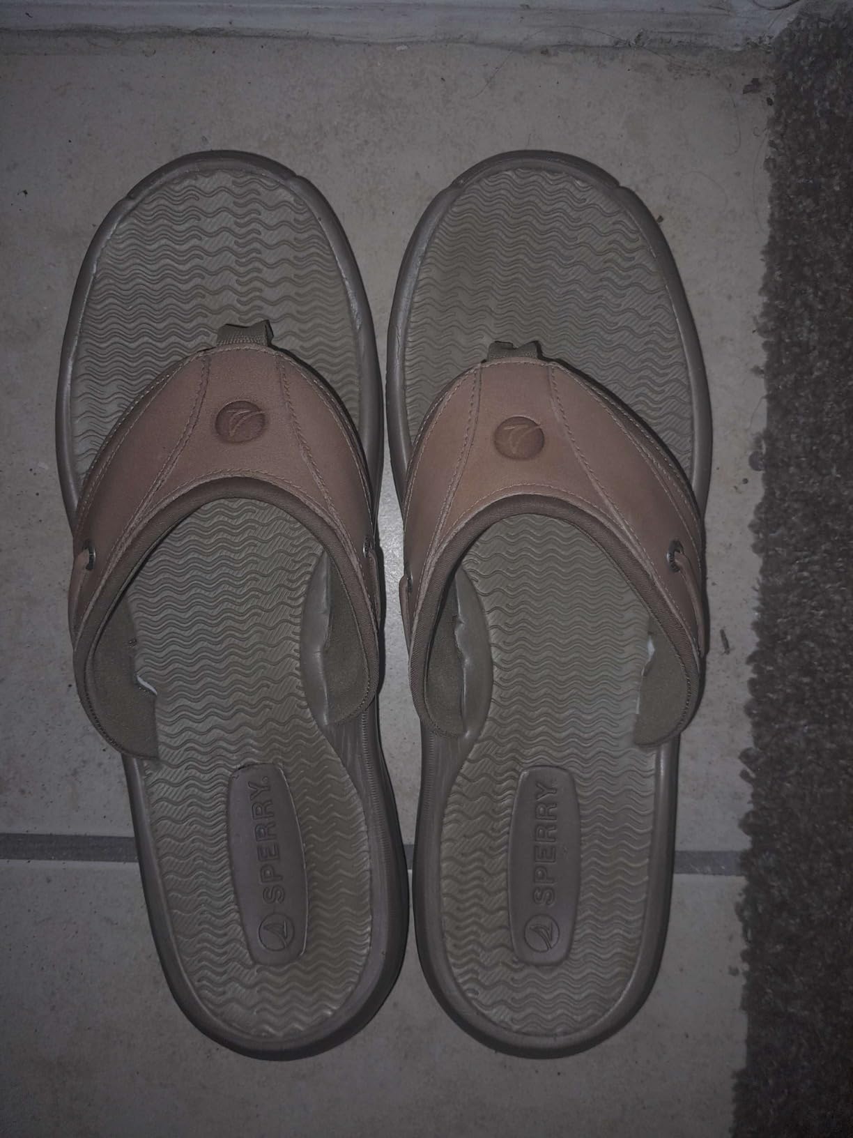 Amazon.com | Sperry Men's Outer Banks Thong Sandals | Sandals