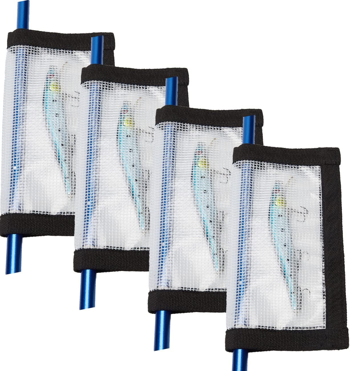 Fishing Lure Wraps 4 or 10 Packs Durable Clear PVC Lure Covers Keeps ...