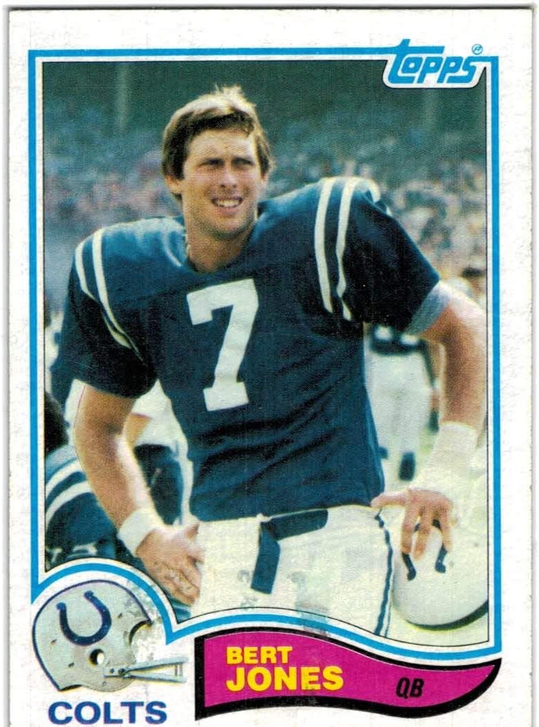 Amazon.com: 1982 Topps Baltimore Colts Team Set with Bert Jones ...