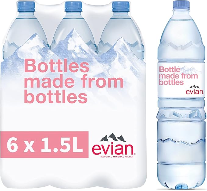 Evian Natural Mineral Water, 6 x 1.5L : Amazon.com.au: Grocery