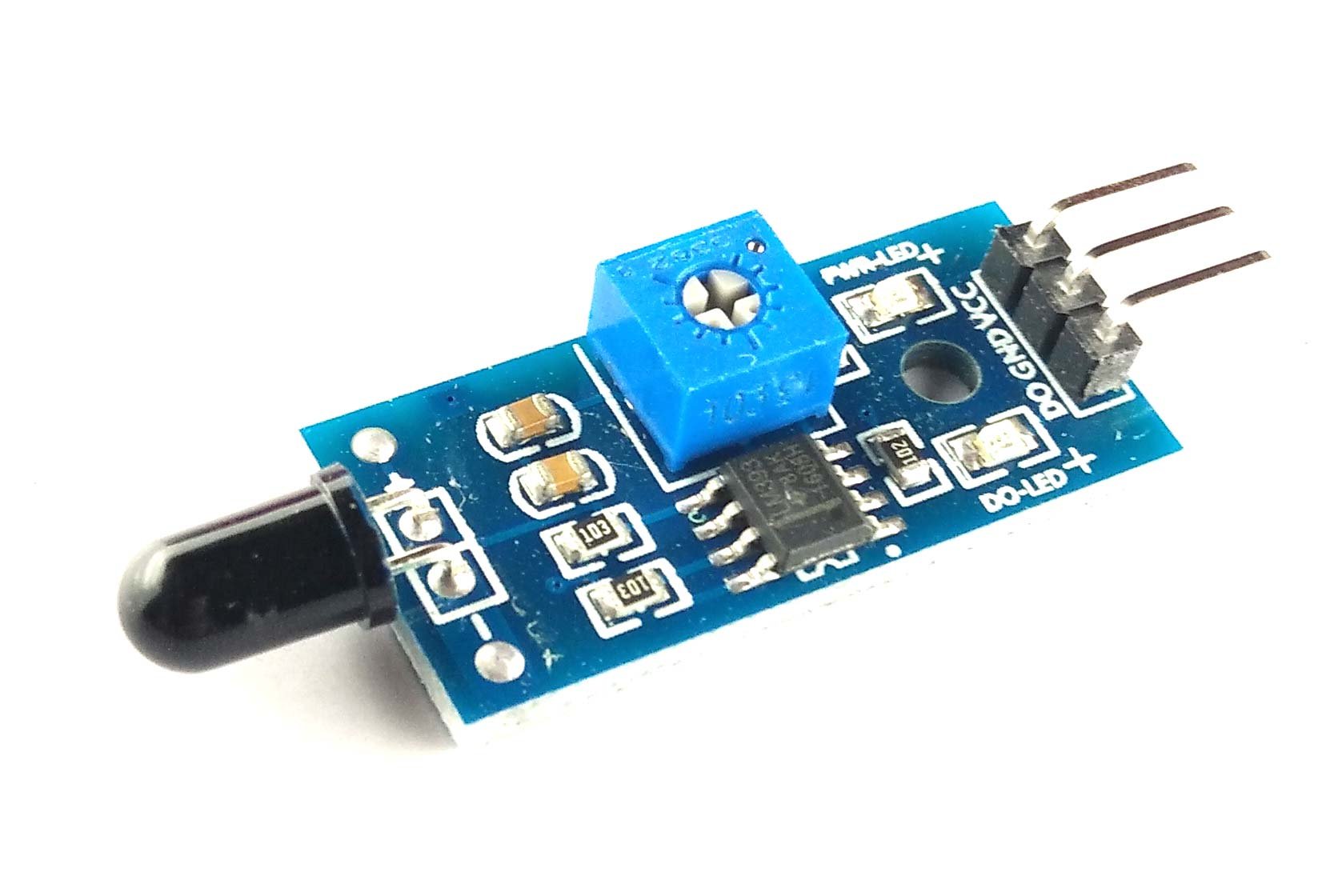 Flame Sensor For Arduino Nodemcu Raspberry Pi Etc