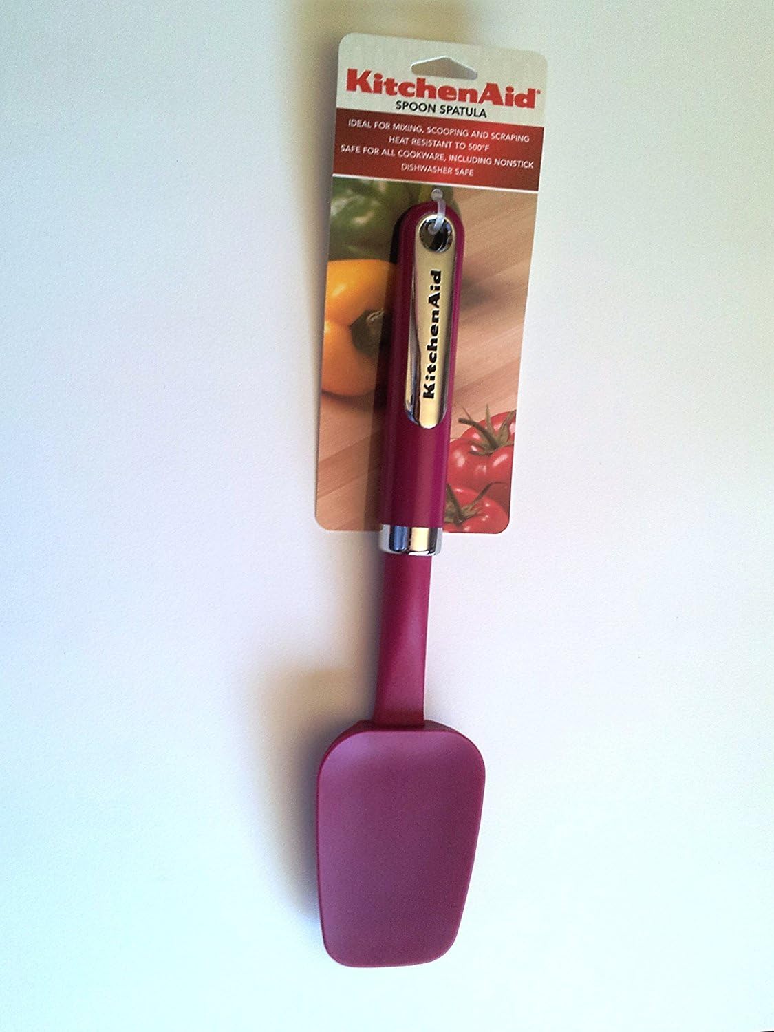 Amazon.com: KitchenAid Classic Spoon Spatula, Sangria: Home & Kitchen