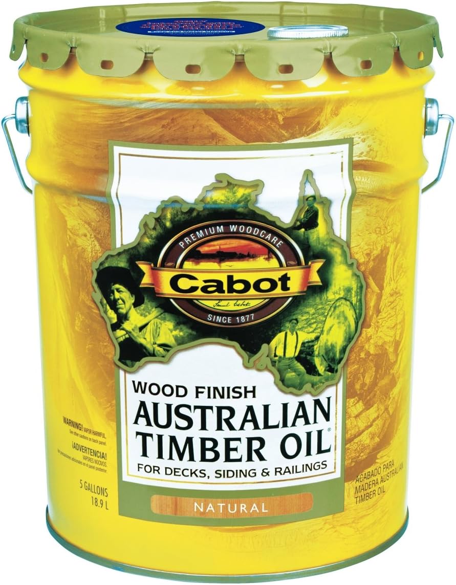 Aust Tmbr Natural Wf 5gl - Household Wood Stains - Amazon.com