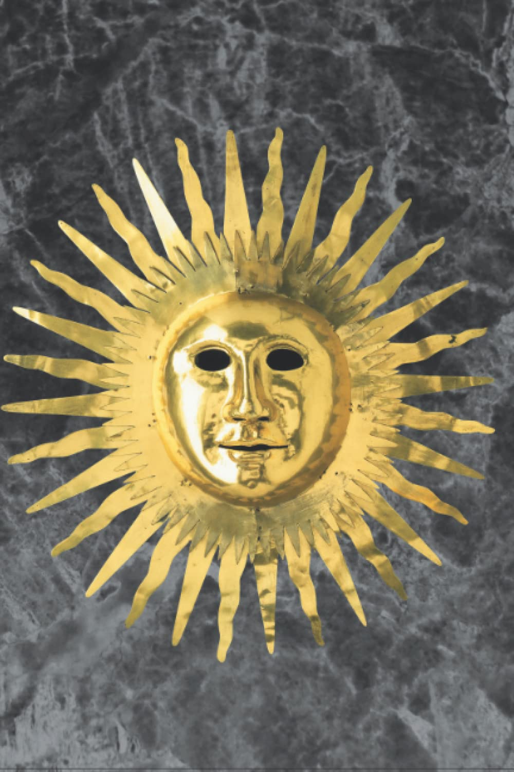 Apollo the Sun God Sketchbook: Unlined Sketchbook | Sun Mask of August ...