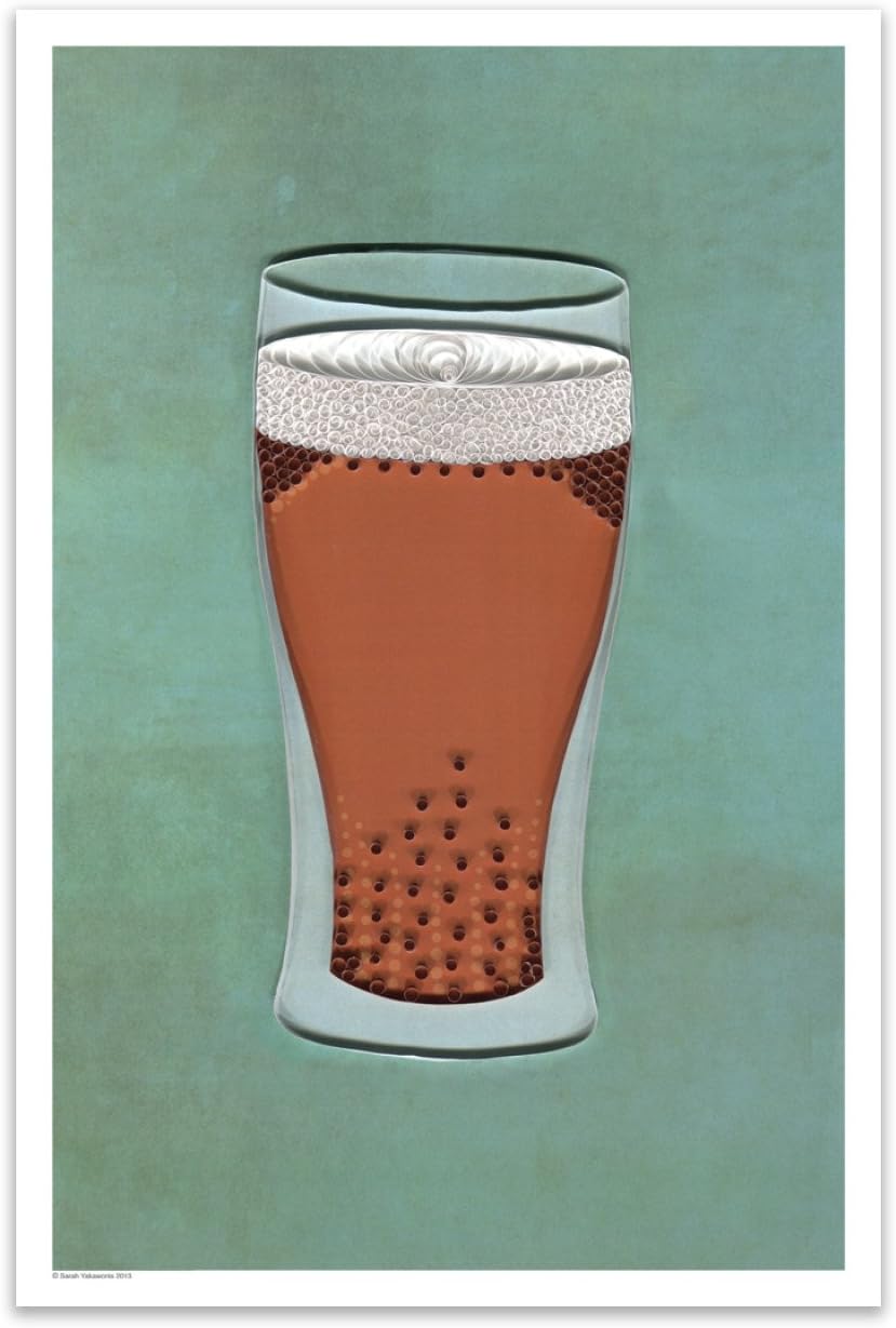 Amazon.com: IPA Beer Illustration Paper Art Print: Posters & Prints