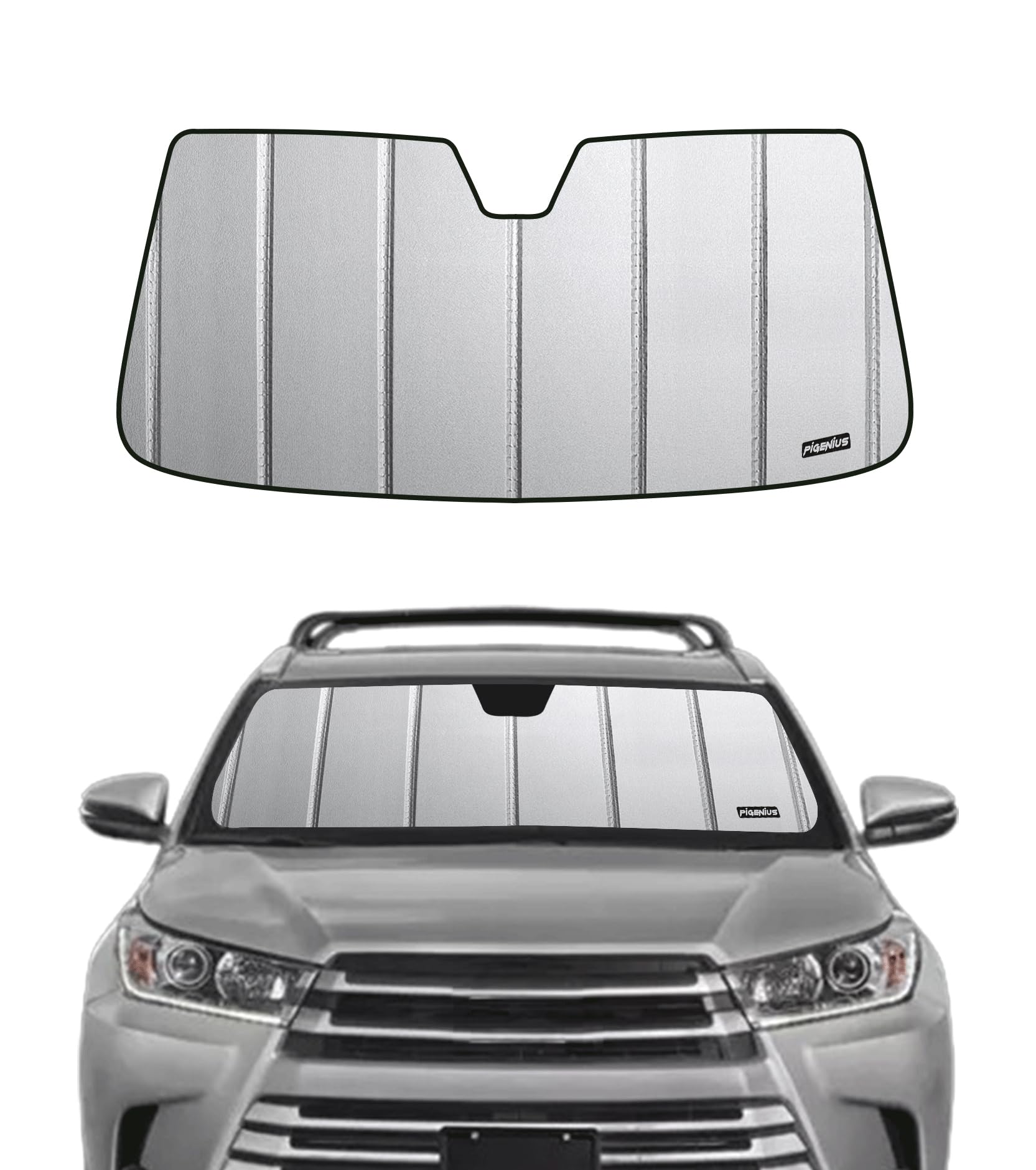 Windshield Sun Shade for 2014 2015 2016 2017 2018 2019 Toyota ...