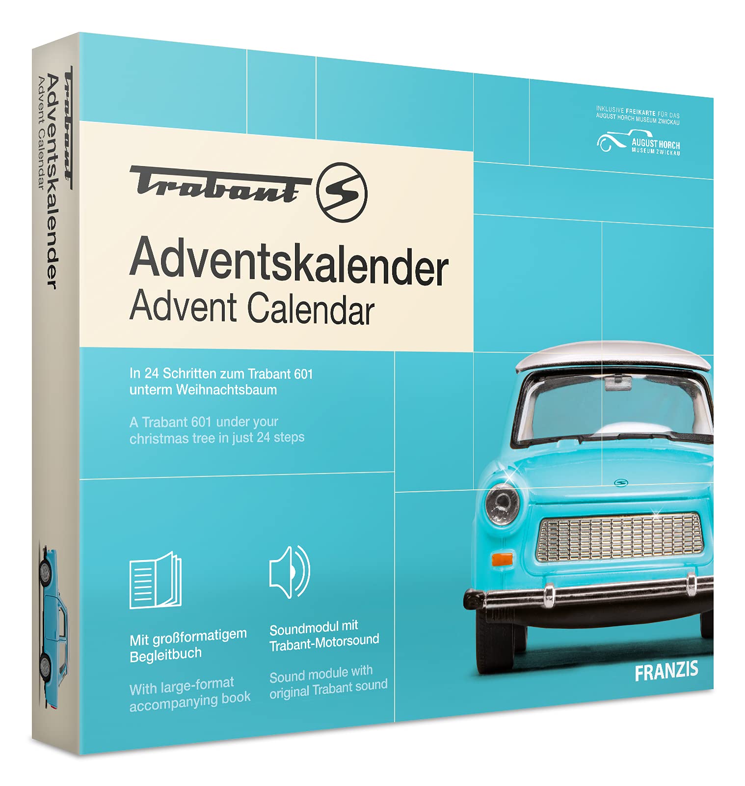 Trabant Car Advent Calendar Build Your Own Model Of This Iconic Car 