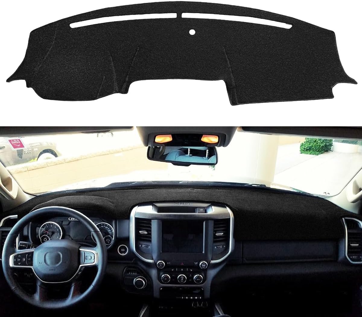 Amazon.com: Dash Cover Dashboard Mat Pad Carpet Custom Fit for 2019 ...