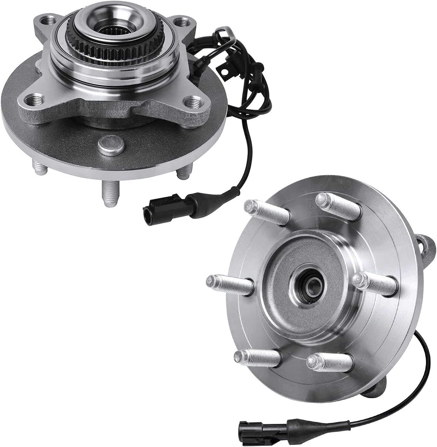 Amazon.com: MotorbyMotor 515079 (4WD) Front Wheel Bearing and Hub ...