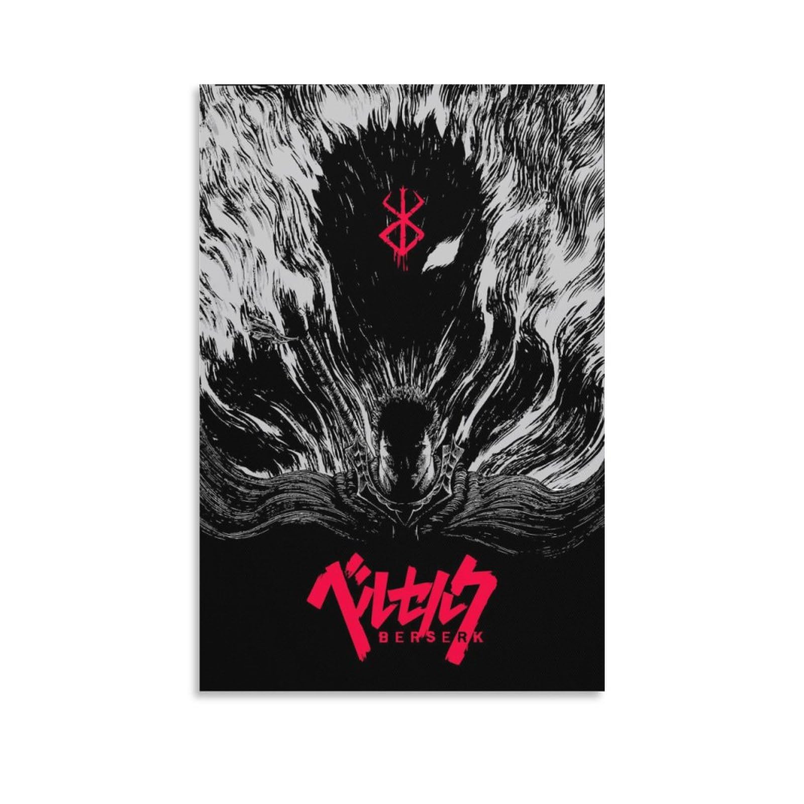 Amazon.com: UCU Anime Posters Berserk Guts Poster for Bedroom Aesthetic ...