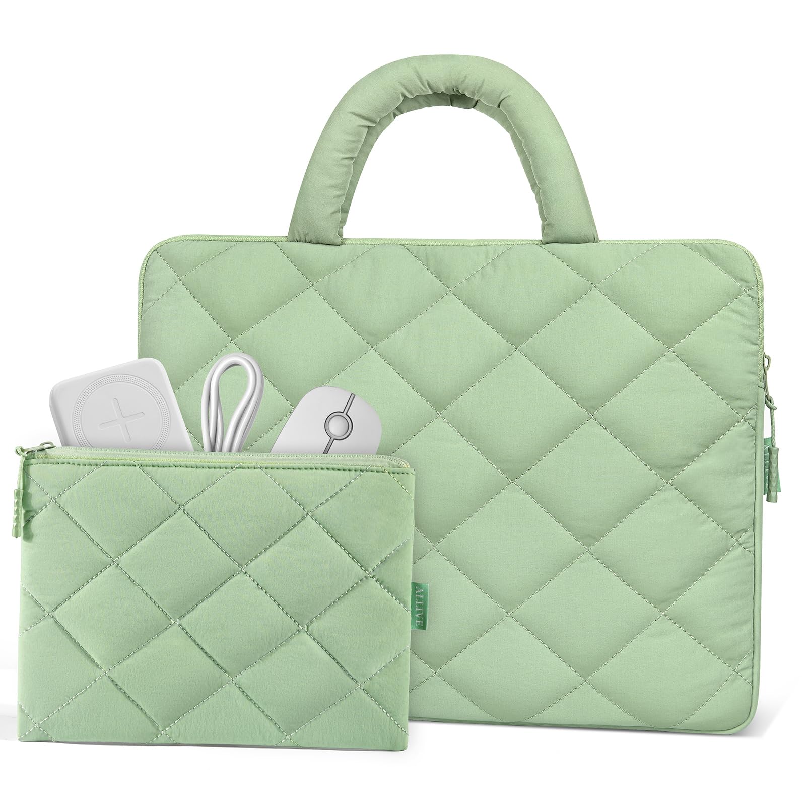 Amazon.com: Allive Puffy Laptop Sleeve 15-16 Inch - Shockproof ...