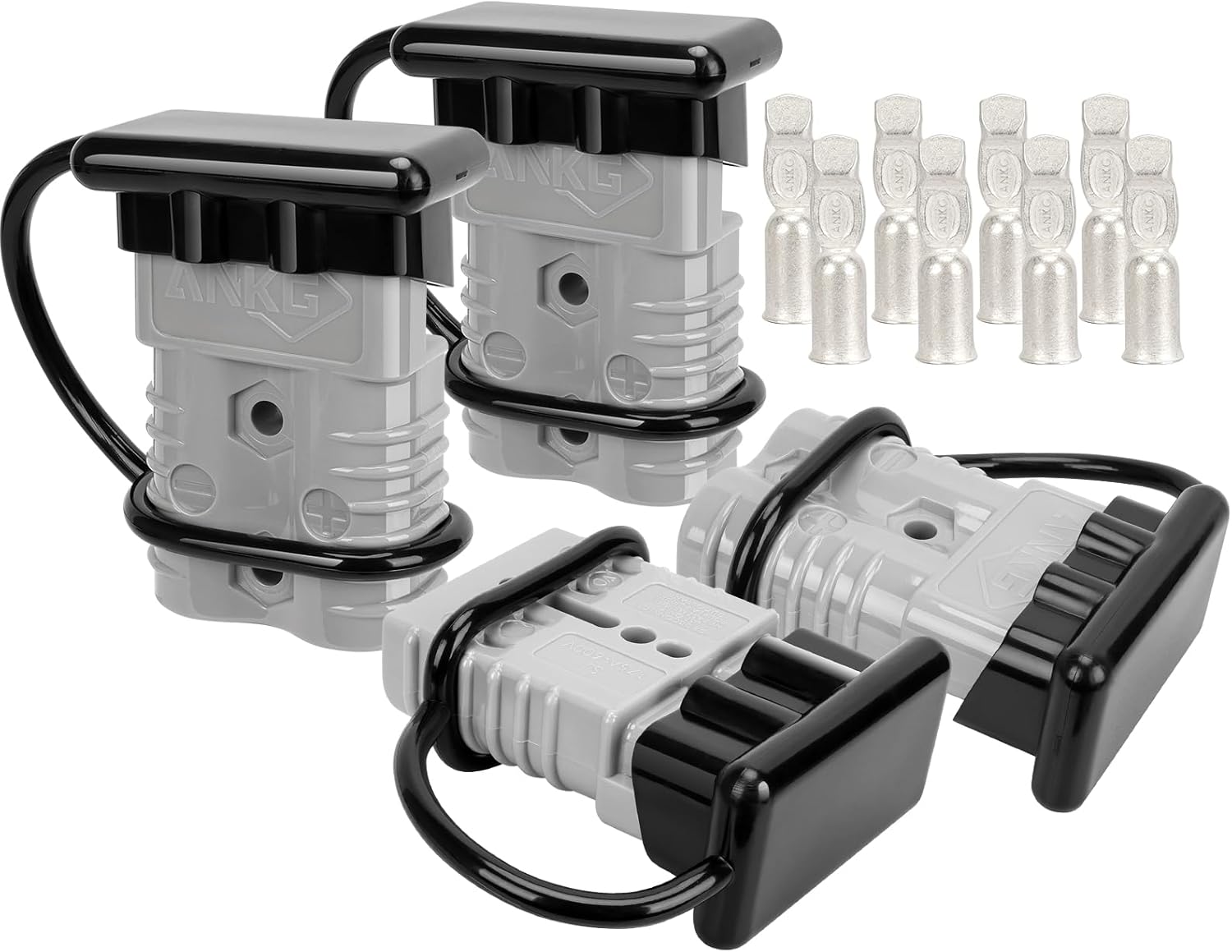 Amazon.com: ANKG 4PCS 2-4 Gauge 175Amp Battery Quick Disconnect,12v-36v ...