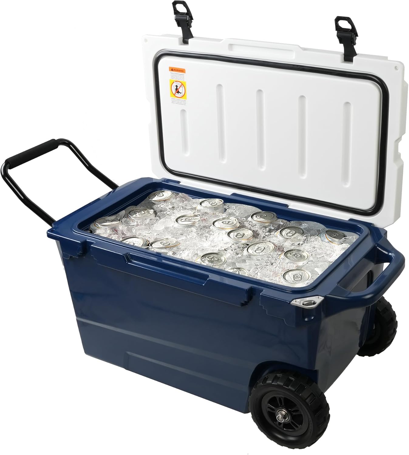 Amazon.com : Portable 50 Quart Cooler with Wheels and Handle ...