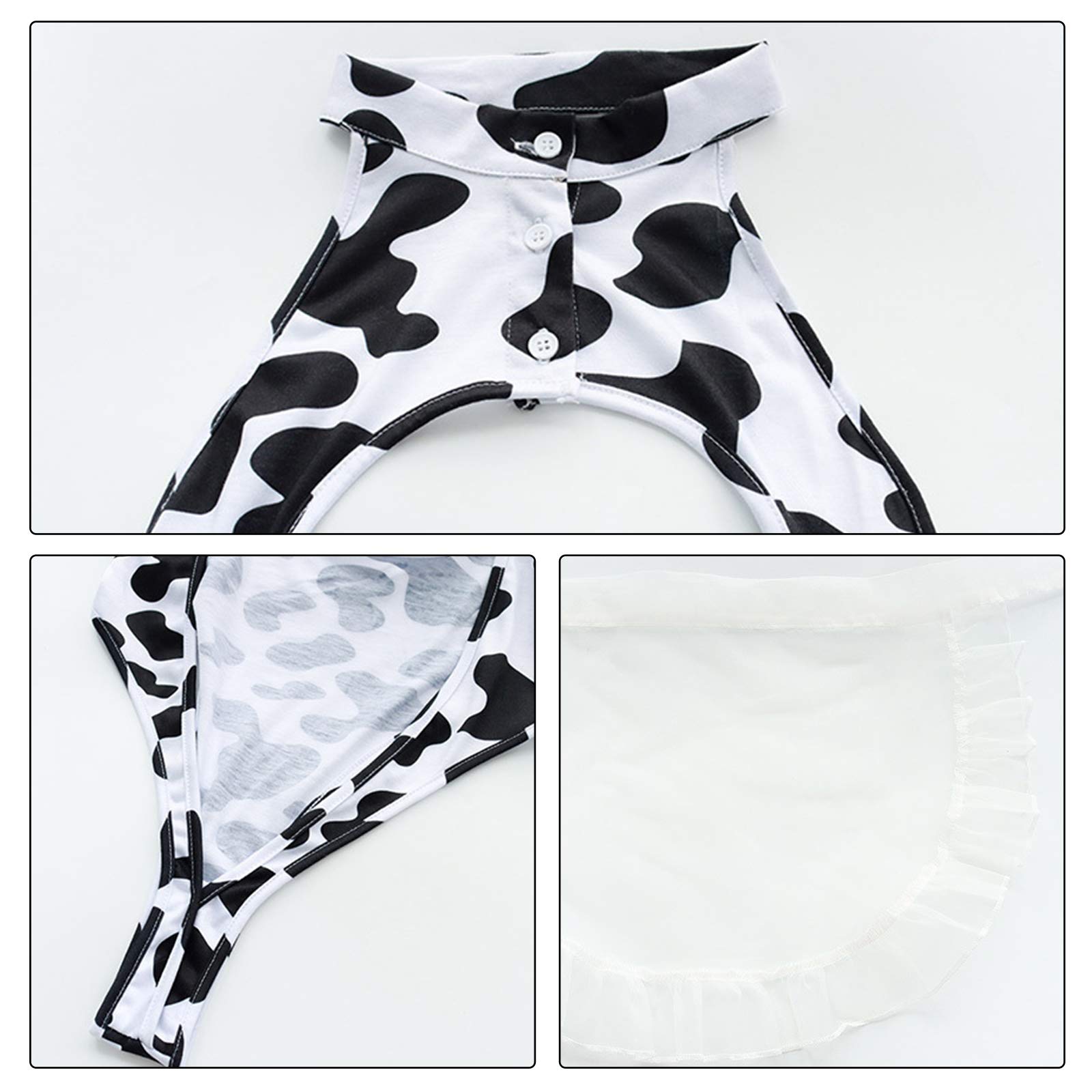 YOMORIO Womens Sexy Anime Cow Bikini Lingerie Lolita Japanese Cosplay ...