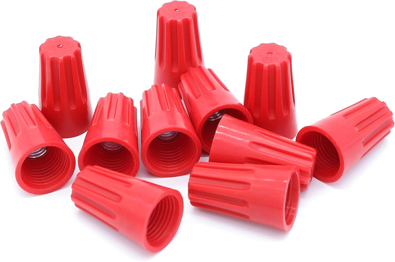 500 unidades, conectores de cable con rosca roja, tuercas de alambre ...