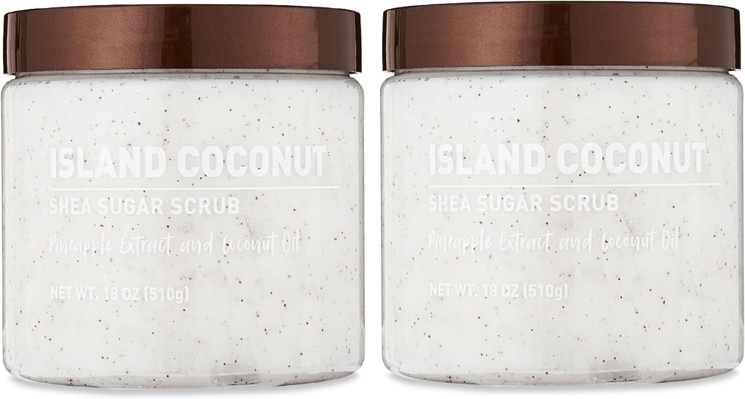 Amazon.com : Island Coconut Sugar Scrub – Exfoliating Body Scrub for ...