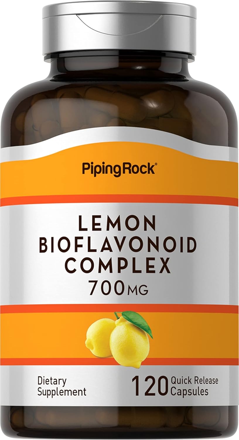 Amazon.com: Piping Rock Lemon Bioflavonoid Complex | 700 mg | 120 ...