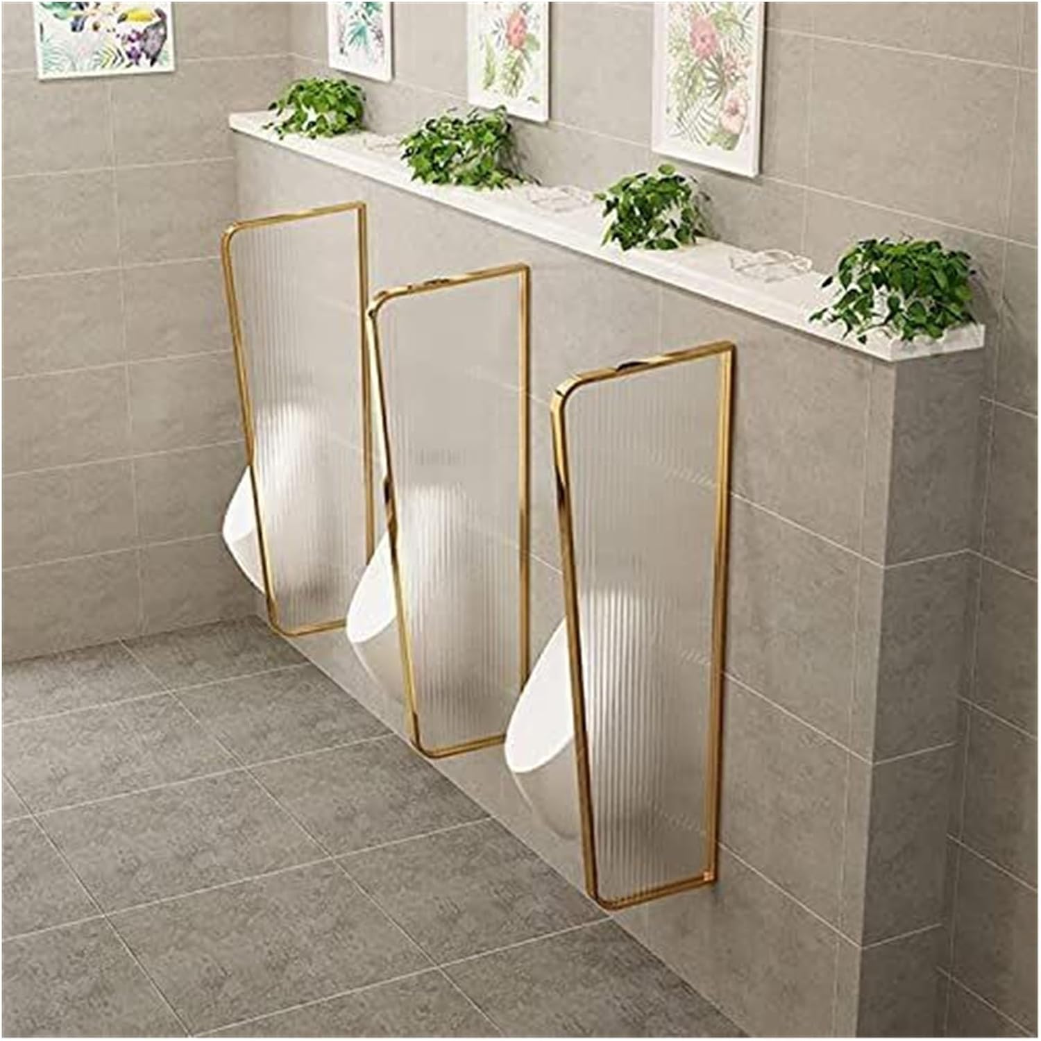Amazon.com: Toilet Partition Freestanding Wall Divider Screen，Partition ...