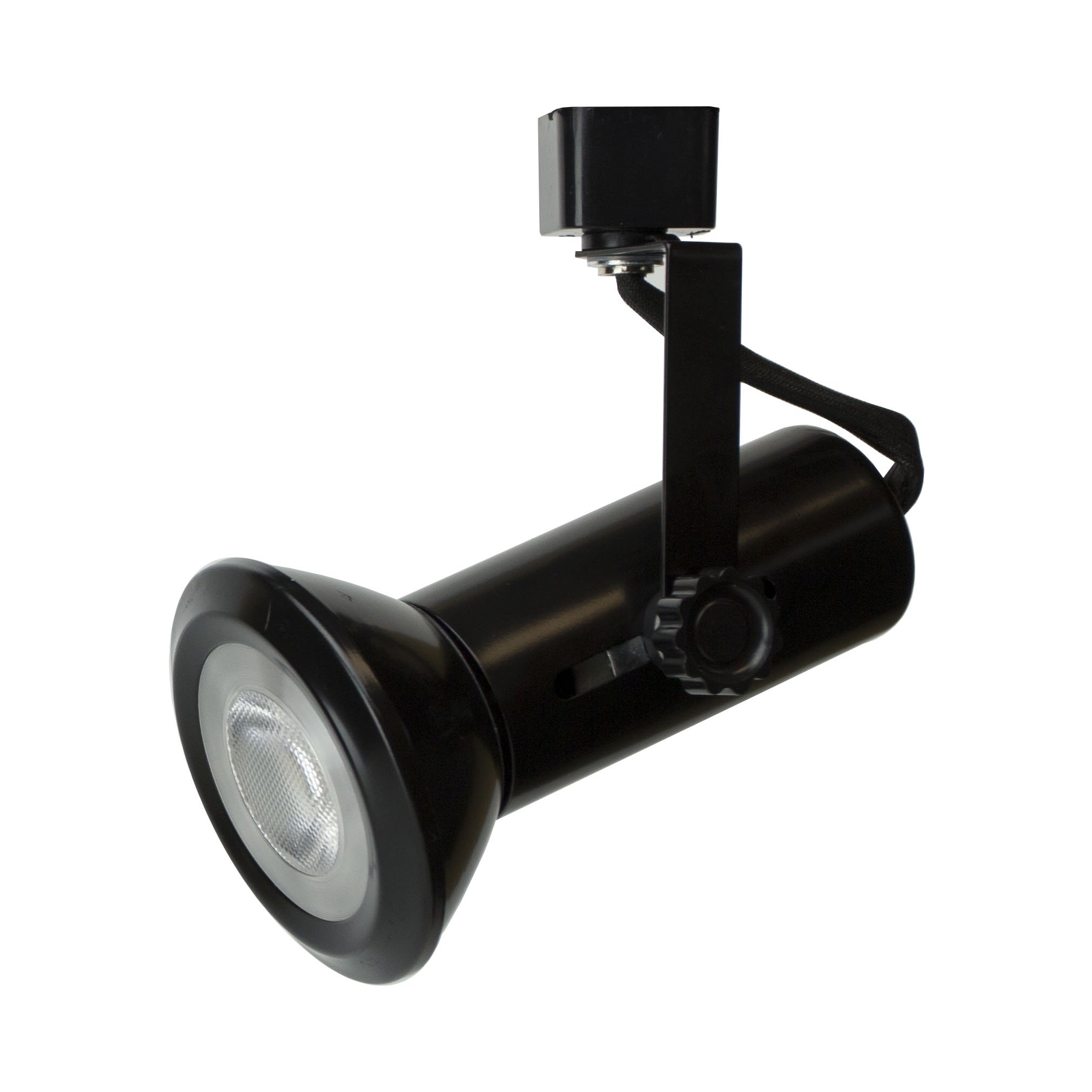 H System Universal PAR Line Voltage Track Lighting Fixture Black HTC ...