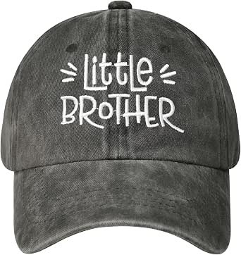 Amazon.com: Little Brother Gifts, Embroidered Lil Bro Hat for for ...