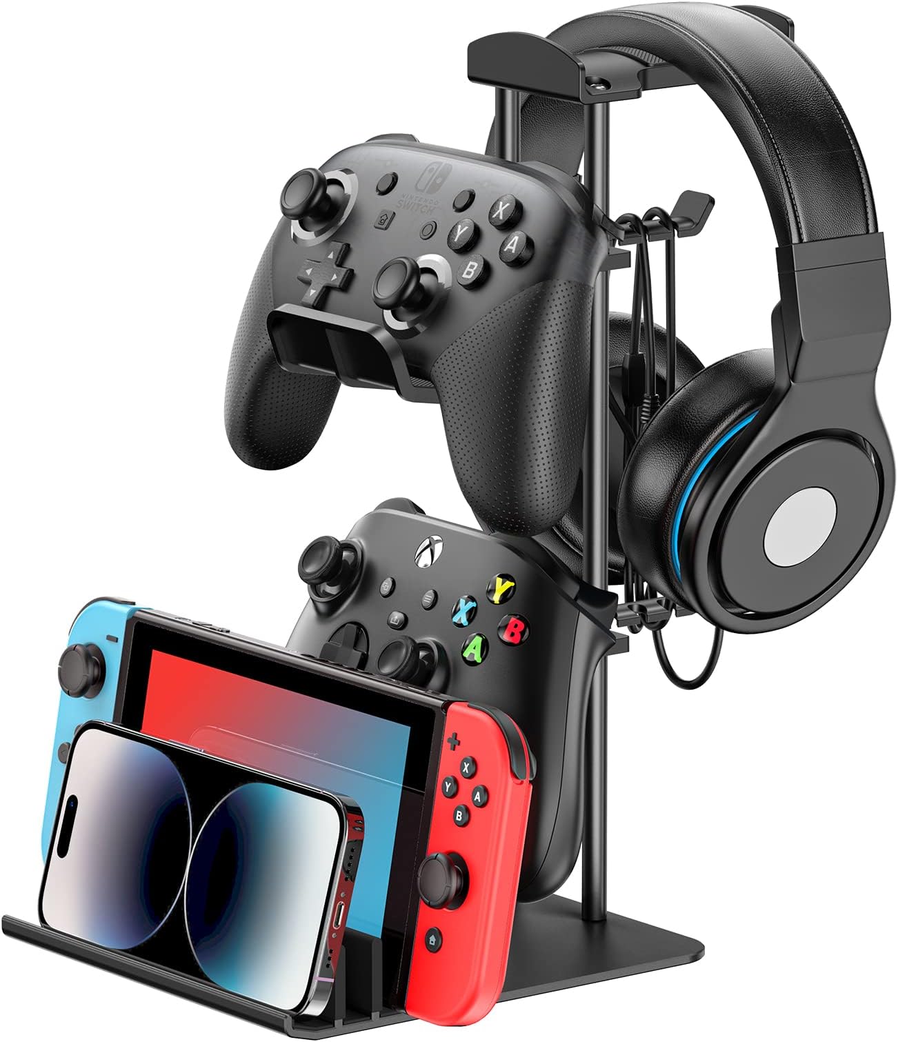 KDD Headphone Stand, Game Controller Holder & Headset Holder for Desk ...