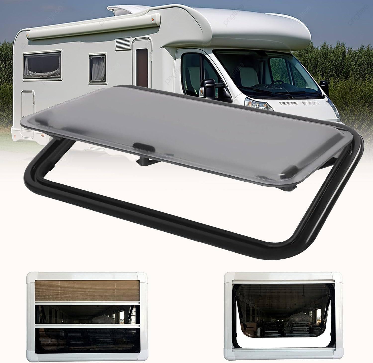 Amazon.com: Lakenbroade Hinged Window, Side Window, Motorhome Window ...
