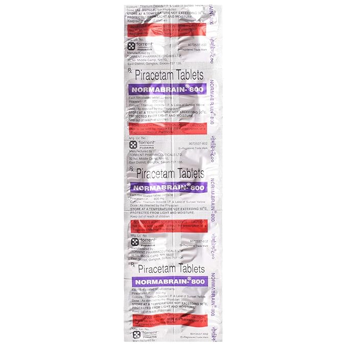 Normabrain-800 - Strip of 10 Tablets : Amazon.in: Health & Personal Care