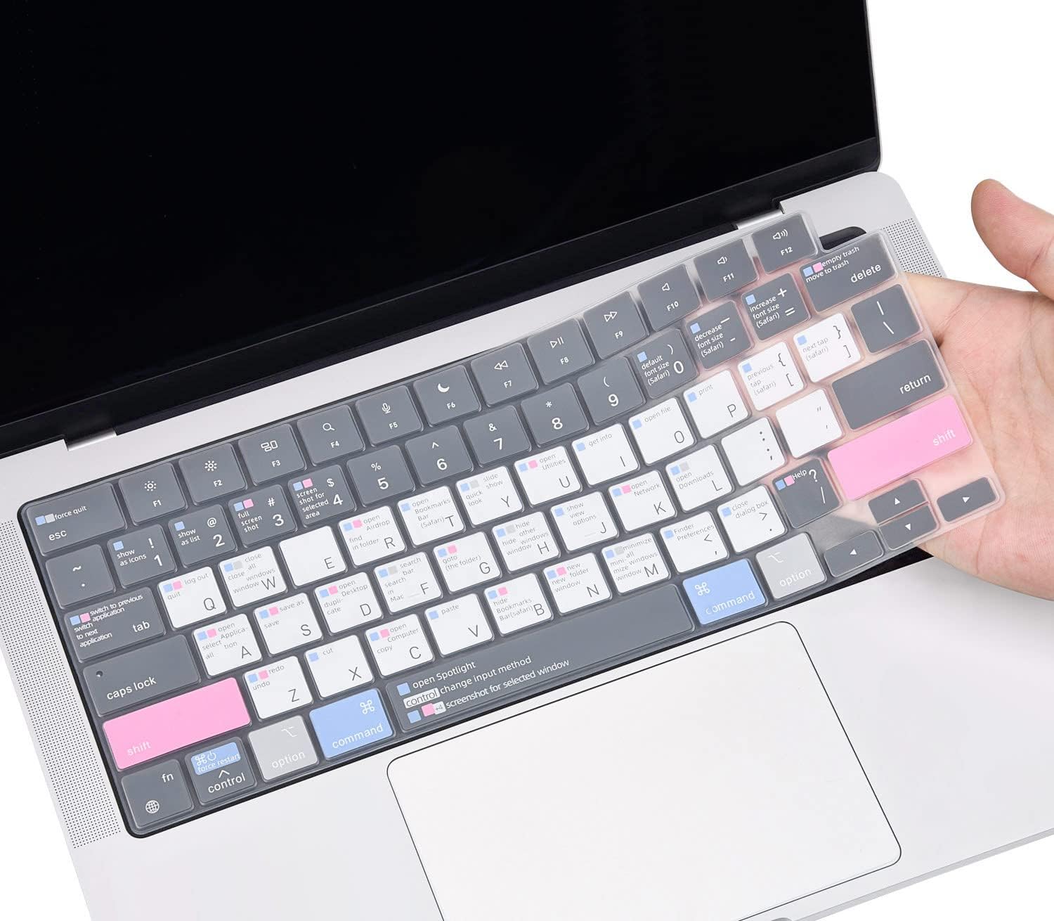 Amazon.com: CaseBuy MacBook Pro 14 inch Keyboard Cover for 2024 2023 ...