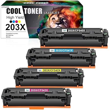 Cool Toner Compatible Toner Cartridge Replacement for HP 203X 203A ...