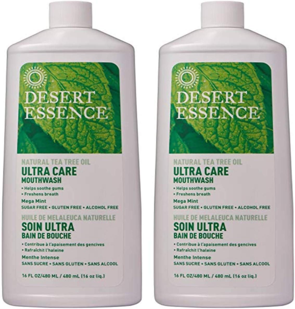 Amazon.com : Desert Essence Ultra Care Tea Tree Oil Mouthwash (16 fl oz ...