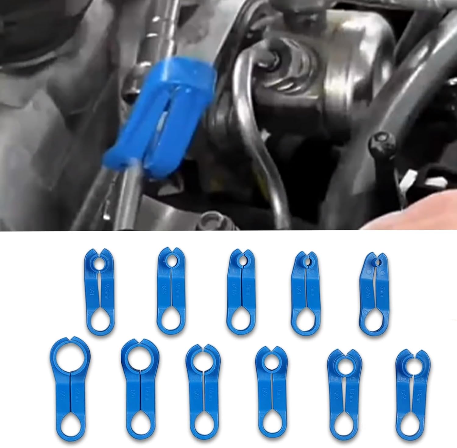 Amazon.com: HEVLE 11PCS AC Fuel Line Disconnect Tool Set, Fuel Line ...