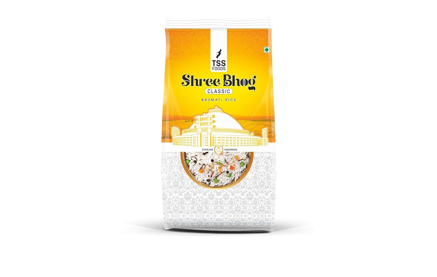 Shree Bhog Classic Full Grain Basmati Rice Biryani Special,Premium Long ...