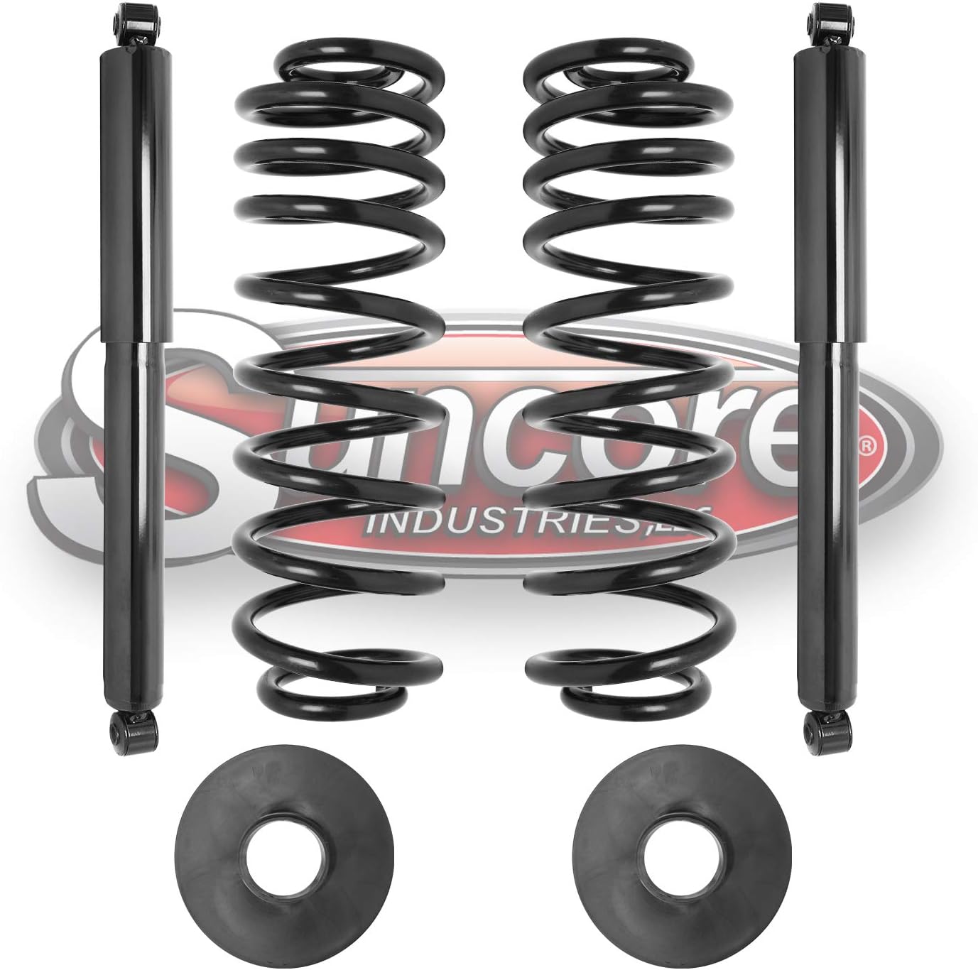 Amazon.com: Rear Air Suspension to Passive Gas Shocks Absorbers with ...