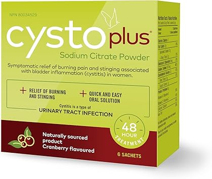 Cystoplus Symptom relief for cystitis, a type of urinary tract ...