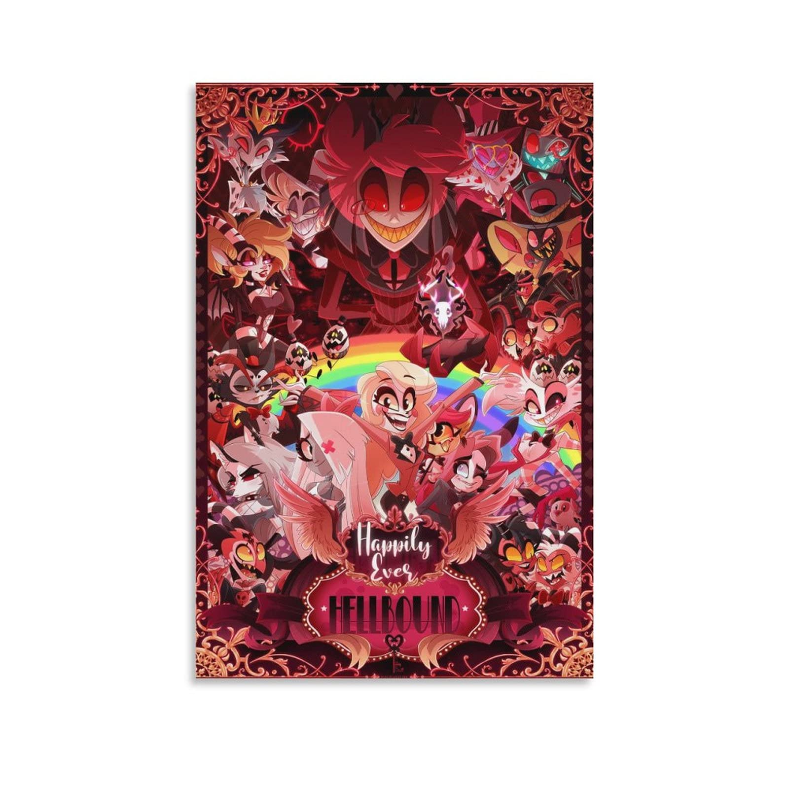 Amazon.com: Helluva Boss Poster Art Wallpaper (10) Artworks Canvas ...