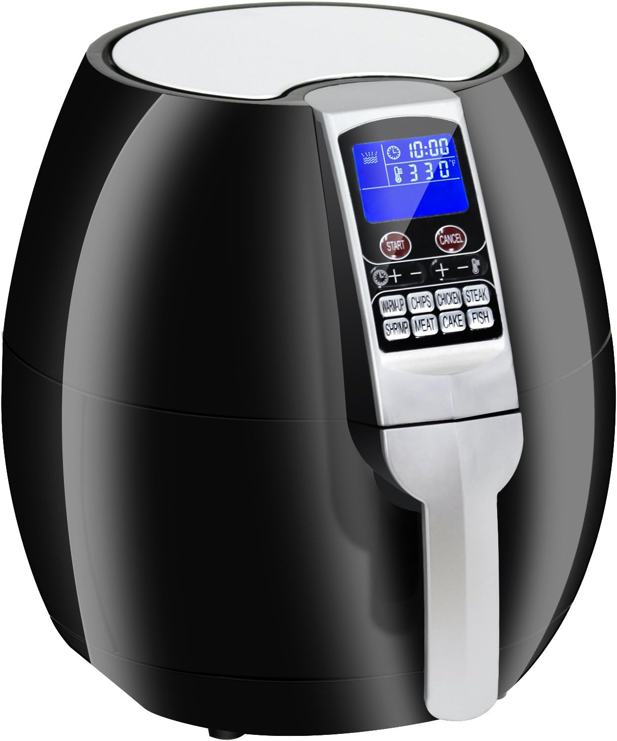 Amazon.com: SUPER DEAL Pro 3.7Quart Electric Air Fryer w/ 8 Cooking ...