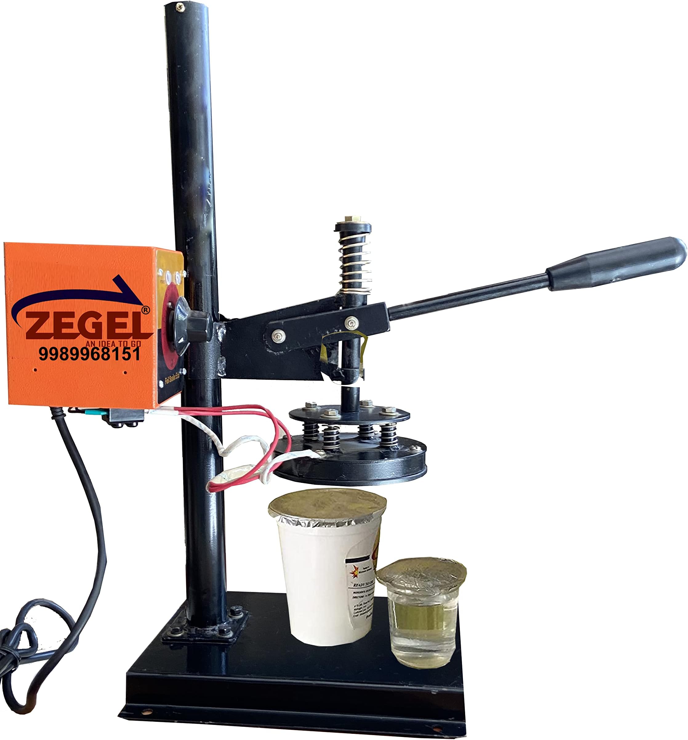 ZEGEL Hand Operated Cup and Jar Sealing Machine : Amazon.in: Industrial ...