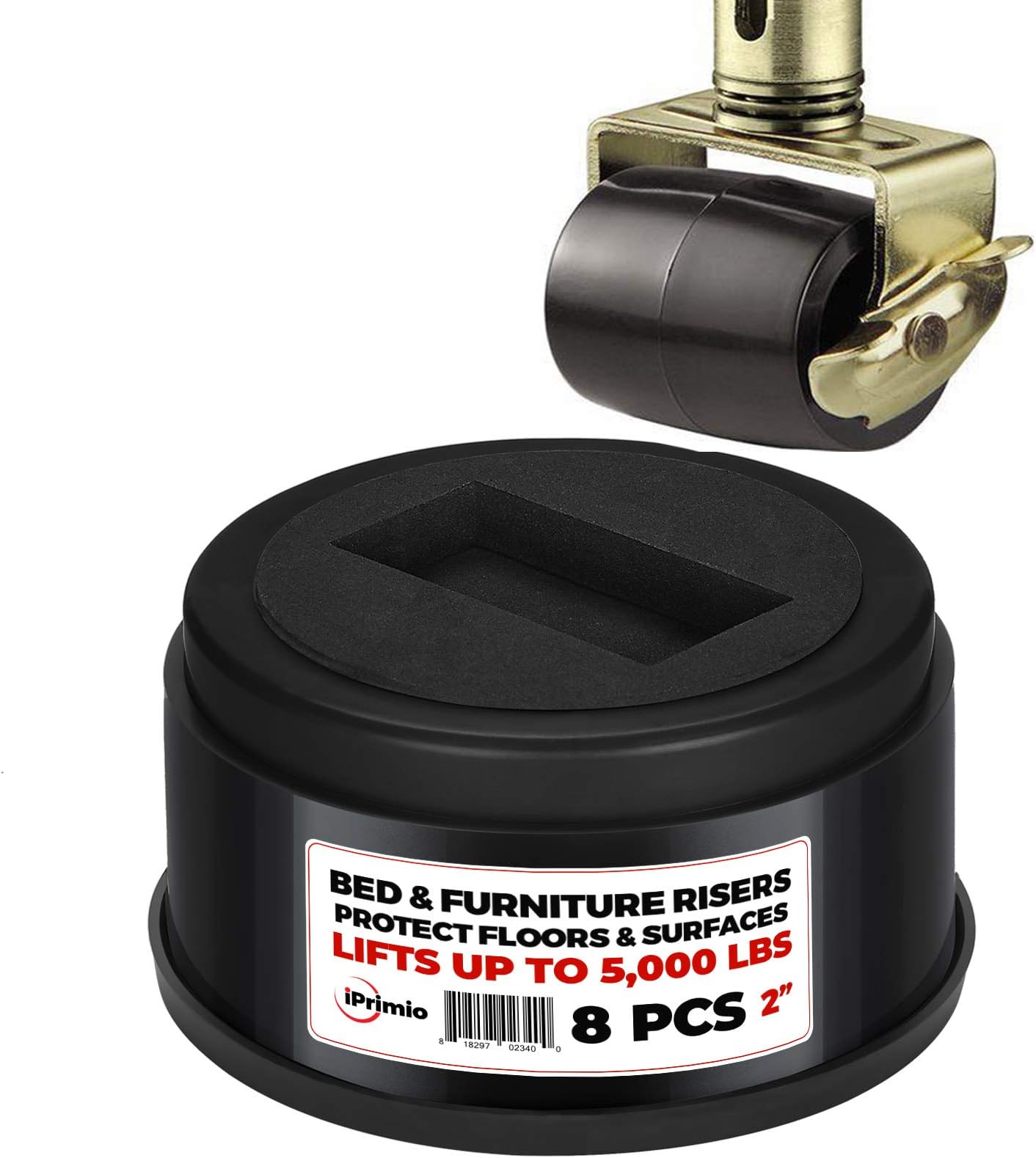 Amazon.com: DCWGAQ, Bed Furniture Risers with Multi-Height Assembly ...