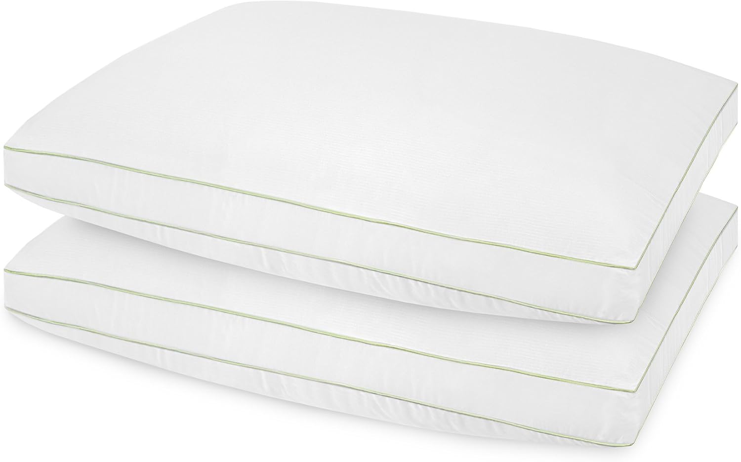 Amazon.com: BioPEDIC Density Pillow 2 Pack, Standard, White : Home ...
