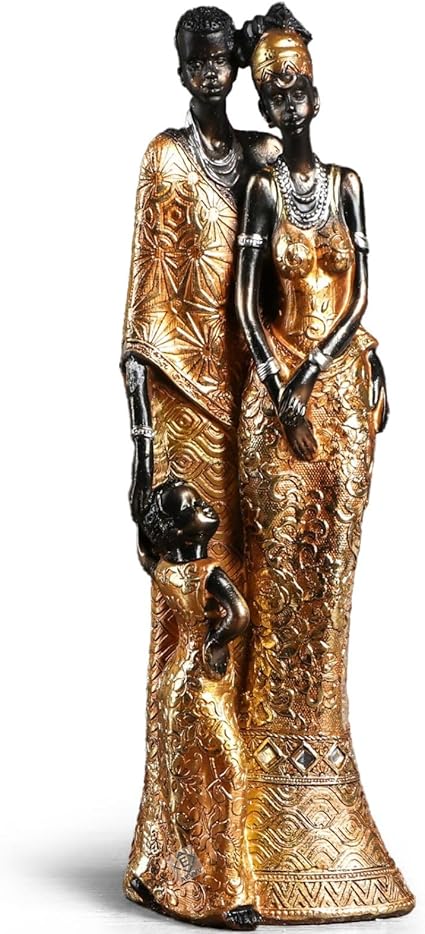 Amazon.com: African Statues Figurines African Sculpture - Family ...