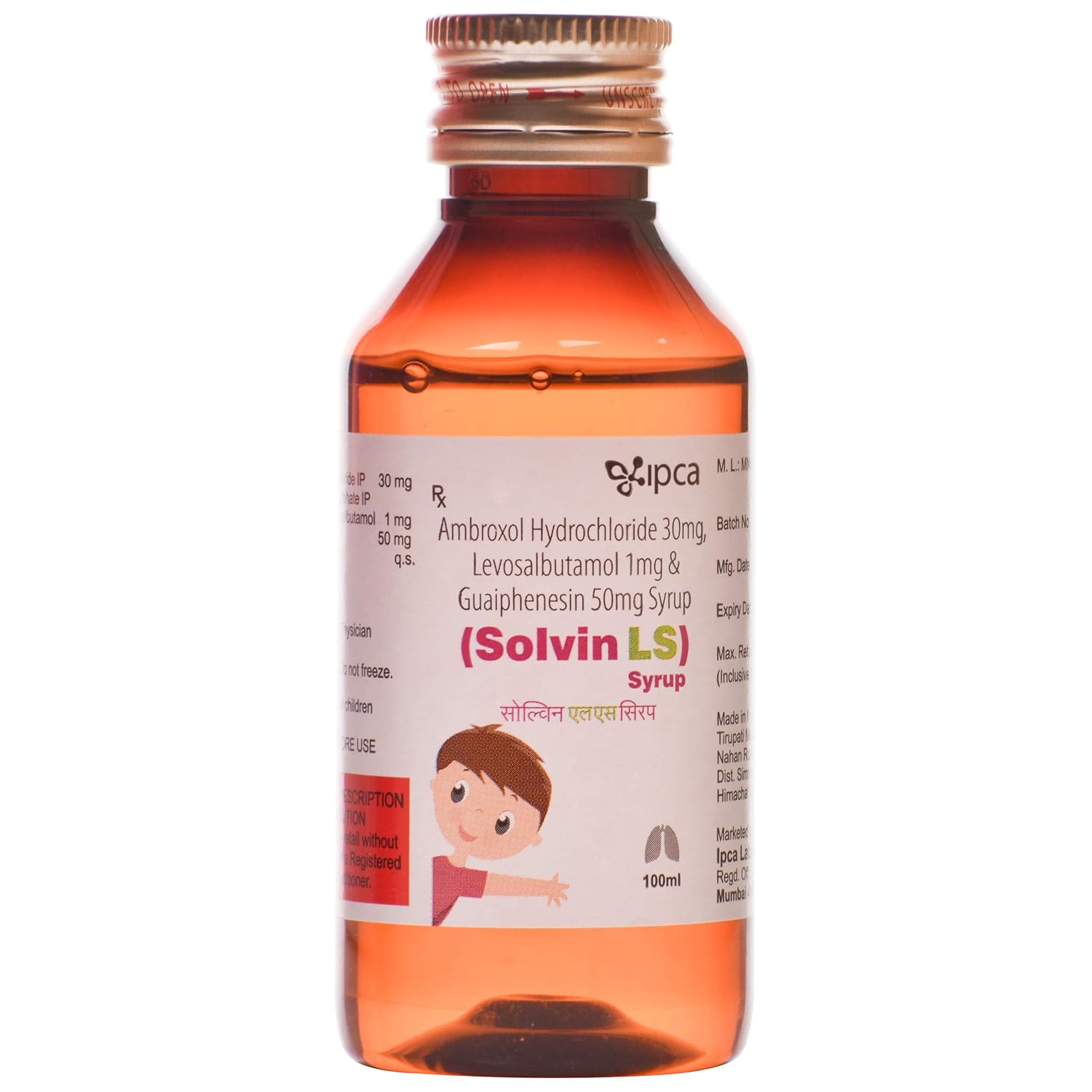 Solvin LS - Bottle of 100 ml Syrup : Amazon.in: Health & Personal Care