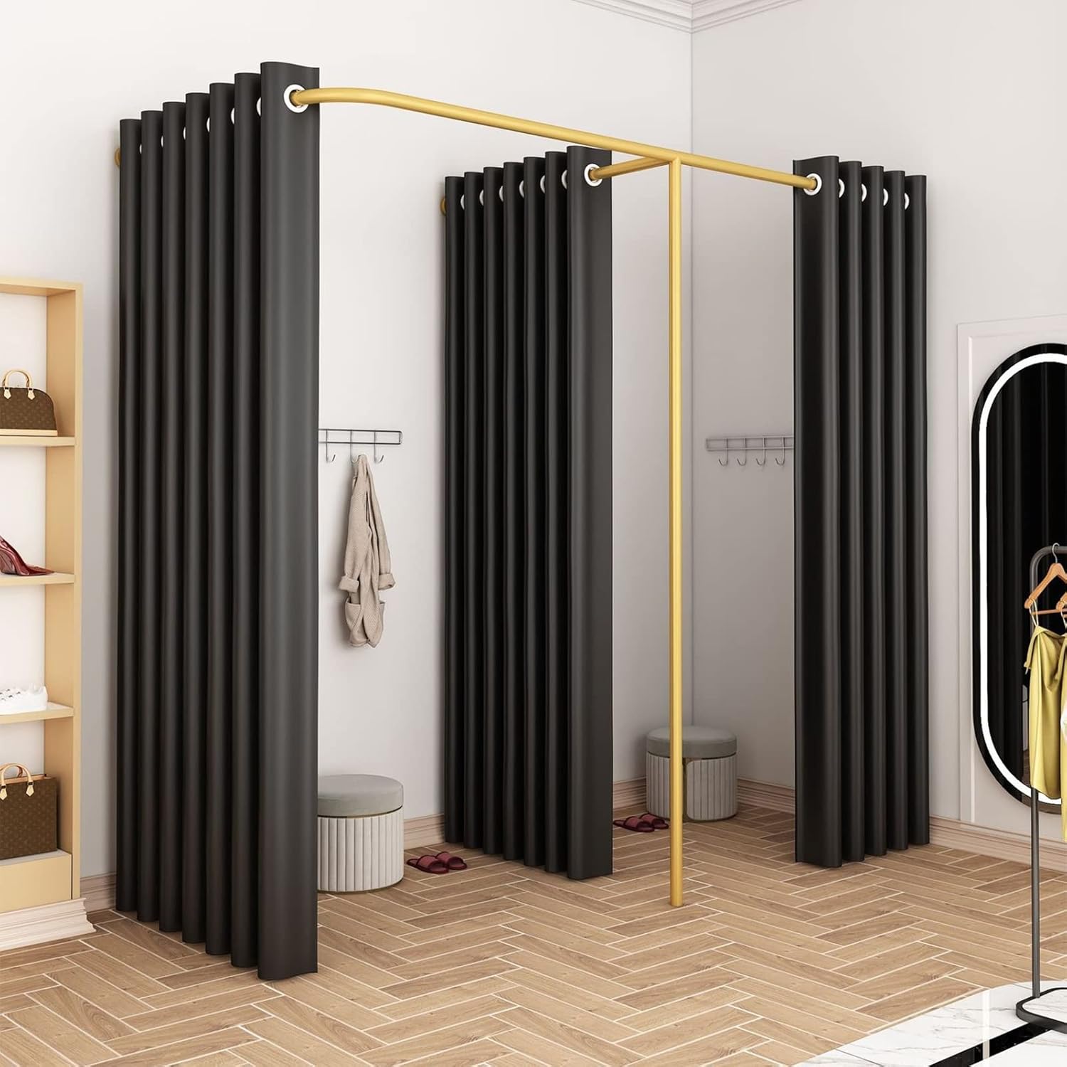 Amazon.com: WXZX Clothing Stores Fitting Room,Portable Dressing Room ...